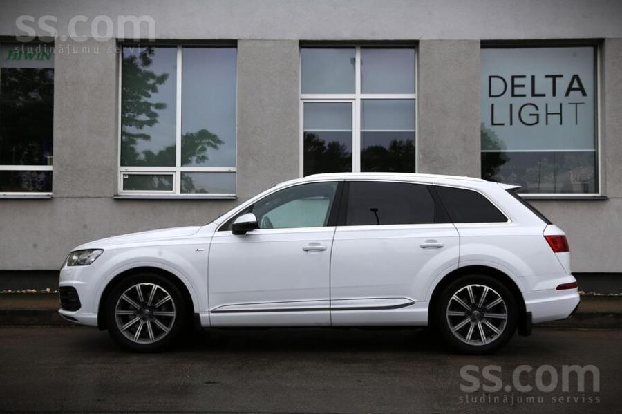 Balts Audi Q7 2017 Rīga, ar dzinēja tilpumu 3.00 L un nobraukumu 0 tūkst. km par 27995 €, foto 2 vietnē AUTOMOTO.COM.LV