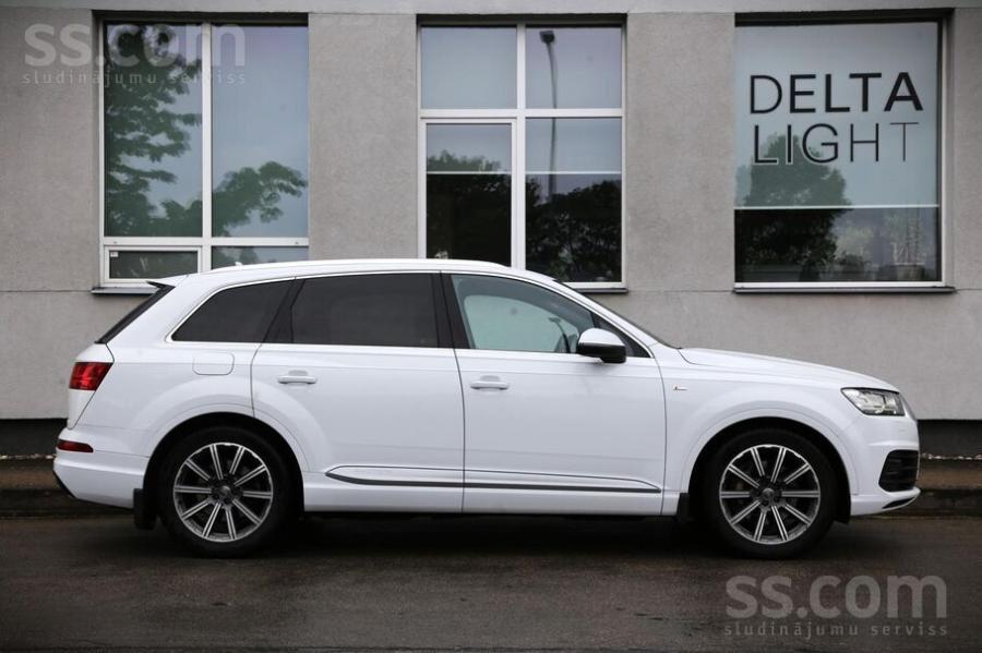 Balts Audi Q7 2017 Rīga, ar dzinēja tilpumu 3.00 L un nobraukumu 0 tūkst. km par 27995 €, foto 3 vietnē AUTOMOTO.COM.LV