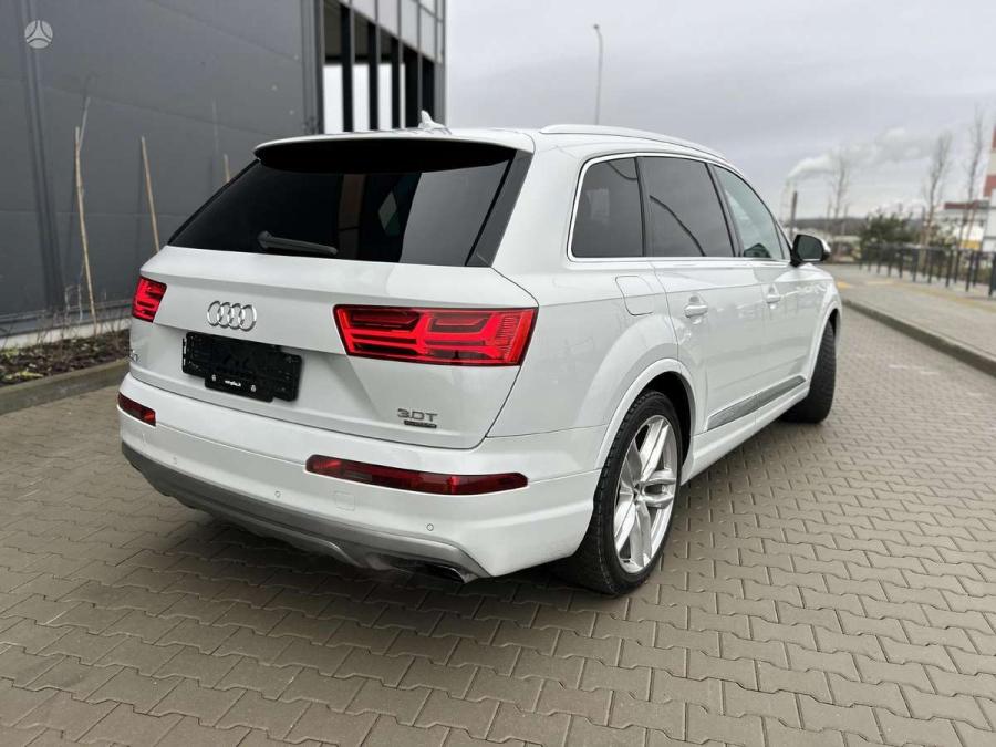 Balts Audi Q7 2017 Viļņa, ar dzinēja tilpumu 3.00 L un nobraukumu 257 tūkst. km par 17999 €, foto 5 vietnē AUTOMOTO.COM.LV