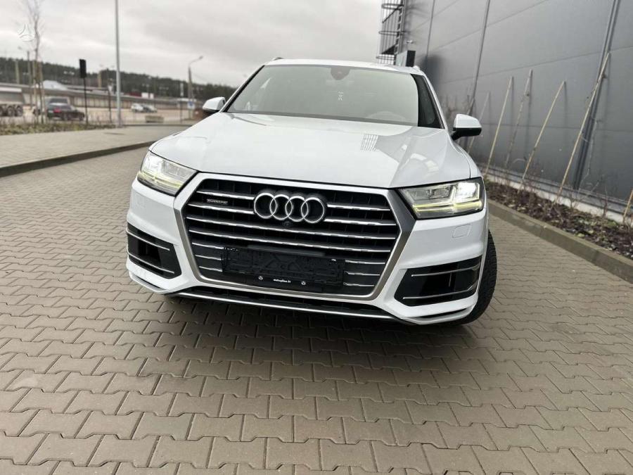 Balts Audi Q7 2017 Viļņa, ar dzinēja tilpumu 3.00 L un nobraukumu 257 tūkst. km par 17999 €, foto 9 vietnē AUTOMOTO.COM.LV