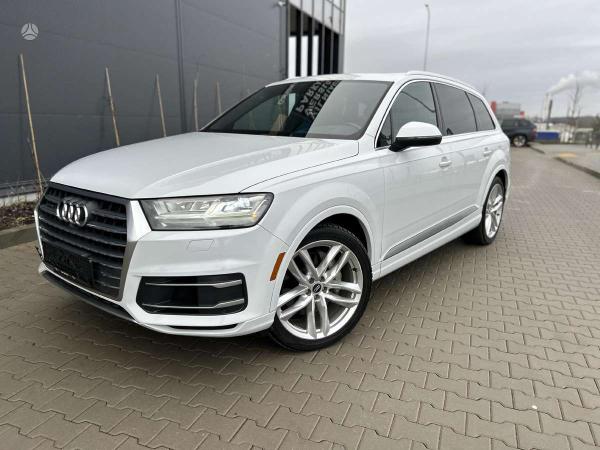 Balts Audi Q7 2017 Viļņa, ar dzinēja tilpumu 3.00 L un nobraukumu 254 tūkst. km par 17999 €, foto 1 vietnē AUTOMOTO.COM.LV