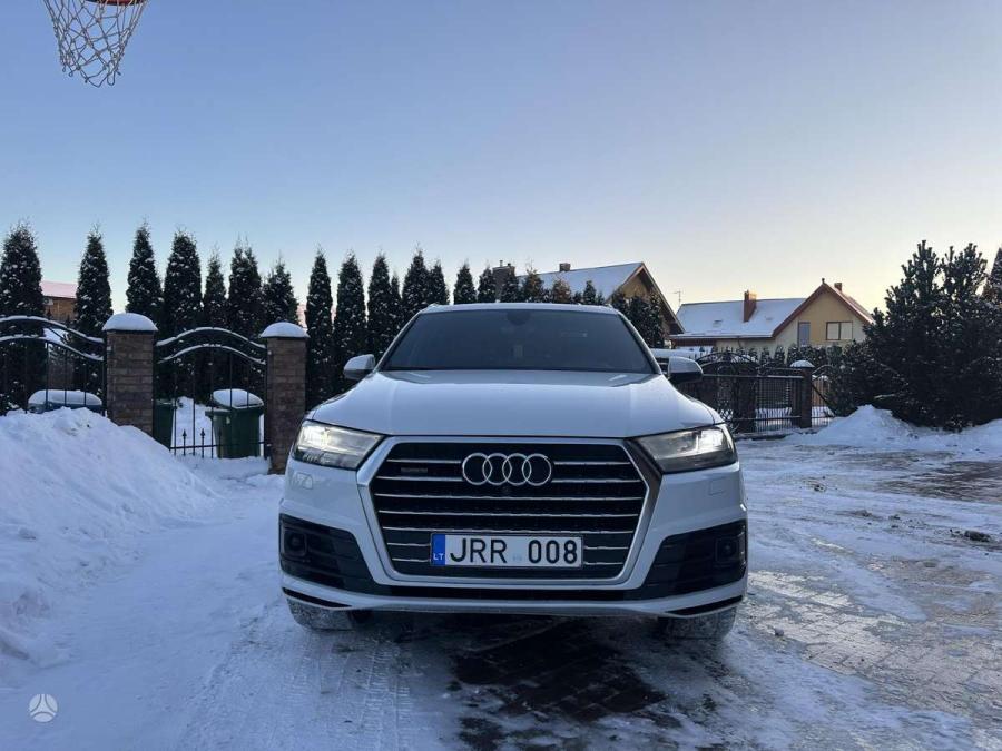 Balts Audi Q7 2017 Kauņa, ar dzinēja tilpumu 3.00 L un nobraukumu 180 tūkst. km par 25000 €, foto 3 vietnē AUTOMOTO.COM.LV