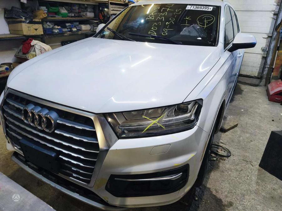 Balts Audi Q7 2017 Šauļi, ar dzinēja tilpumu 3.00 L un nobraukumu 230 tūkst. km par 8500 €, foto 1 vietnē AUTOMOTO.COM.LV