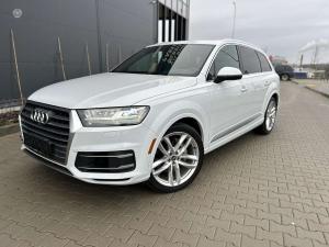White Audi Q7 2017 in Vilnius, with an engine capacity of 3.00 L and mileage of 254 thousand km for 18300 €, photo  on AUTOMOTO.COM.LV