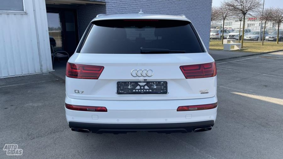 Balts Audi Q7 2017 Marijampole, ar dzinēja tilpumu 3.00 L un nobraukumu 75 tūkst. km par 26990 €, foto 5 vietnē AUTOMOTO.COM.LV