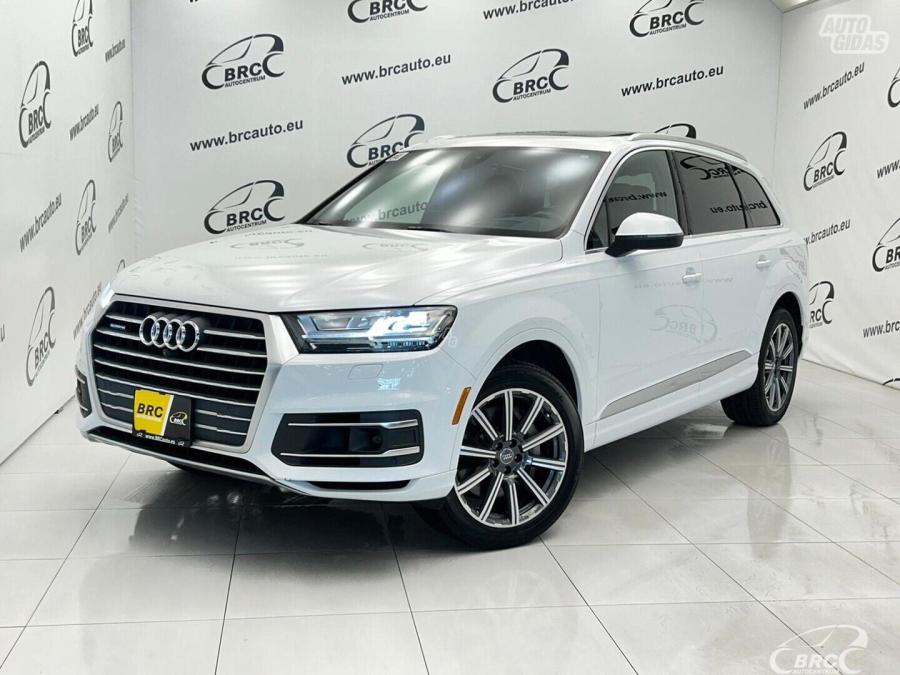 White Audi Q7 2017 in Avizieniai, with an engine capacity of 3.00 L and mileage of 250 thousand km for 23000 €, photo 1 on AUTOMOTO.COM.LV