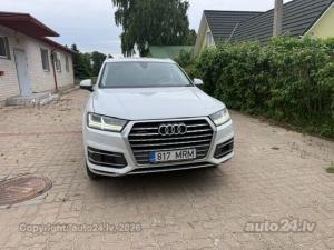 White Audi Q7 2017 in Tallinn, with an engine capacity of 3.00 L and mileage of 106 thousand km for 32900 €, photo 5 on AUTOMOTO.COM.LV