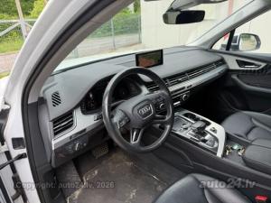 White Audi Q7 2017 in Tallinn, with an engine capacity of 3.00 L and mileage of 106 thousand km for 32900 €, photo 7 on AUTOMOTO.COM.LV