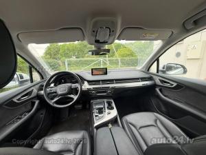 White Audi Q7 2017 in Tallinn, with an engine capacity of 3.00 L and mileage of 106 thousand km for 32900 €, photo 13 on AUTOMOTO.COM.LV