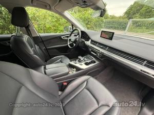White Audi Q7 2017 in Tallinn, with an engine capacity of 3.00 L and mileage of 106 thousand km for 32900 €, photo 18 on AUTOMOTO.COM.LV