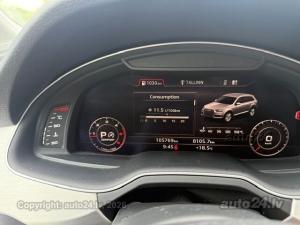 White Audi Q7 2017 in Tallinn, with an engine capacity of 3.00 L and mileage of 106 thousand km for 32900 €, photo 19 on AUTOMOTO.COM.LV