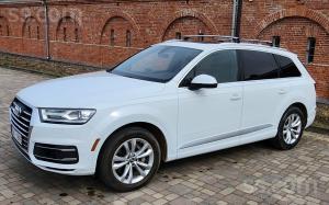 White Audi Q7 2017 in Daugavpils, with an engine capacity of 3.00 L and mileage of 166 thousand km for 20700 €, photo  on AUTOMOTO.COM.LV