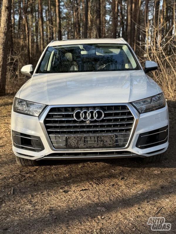 Balts Audi Q7 2017 Viļņa, ar dzinēja tilpumu 3.00 L un nobraukumu 275 tūkst. km par 18700 €, foto 1 vietnē AUTOMOTO.COM.LV