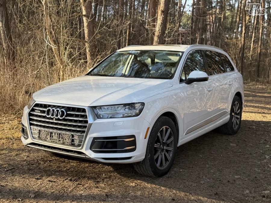 Balts Audi Q7 2017 Viļņa, ar dzinēja tilpumu 3.00 L un nobraukumu 275 tūkst. km par 18700 €, foto 3 vietnē AUTOMOTO.COM.LV