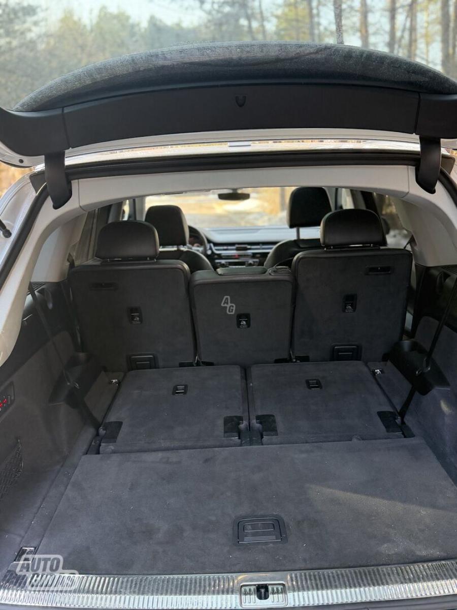 Balts Audi Q7 2017 Viļņa, ar dzinēja tilpumu 3.00 L un nobraukumu 275 tūkst. km par 18700 €, foto 19 vietnē AUTOMOTO.COM.LV