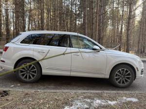 Balts Audi Q7 2017 Viļņa, ar dzinēja tilpumu 3.00 L un nobraukumu 275 tūkst. km par 18700 €, foto 33 vietnē AUTOMOTO.COM.LV