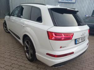 White Audi Q7 2017 in Riga, with an engine capacity of 4.00 L and mileage of 200 thousand km for 25990 €, photo 6 on AUTOMOTO.COM.LV