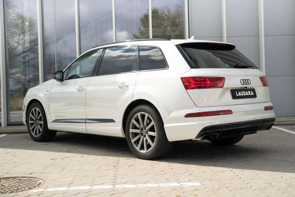 Balts Audi Q7 2017 Viļņa, ar dzinēja tilpumu 3.00 L un nobraukumu 185 tūkst. km par 26400 €, foto 4 vietnē AUTOMOTO.COM.LV