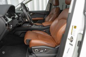 White Audi Q7 2017 in Vilnius, with an engine capacity of 3.00 L and mileage of 185 thousand km for 26400 €, photo 13 on AUTOMOTO.COM.LV