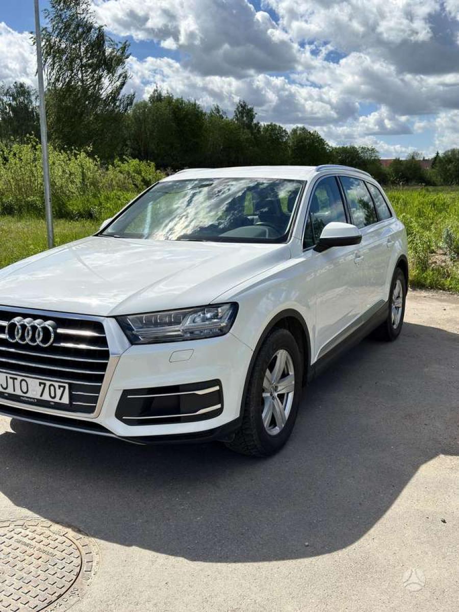 Balts Audi Q7 2017 Kauņa, ar dzinēja tilpumu 2.97 L un nobraukumu 177 tūkst. km par 27000 €, foto 3 vietnē AUTOMOTO.COM.LV