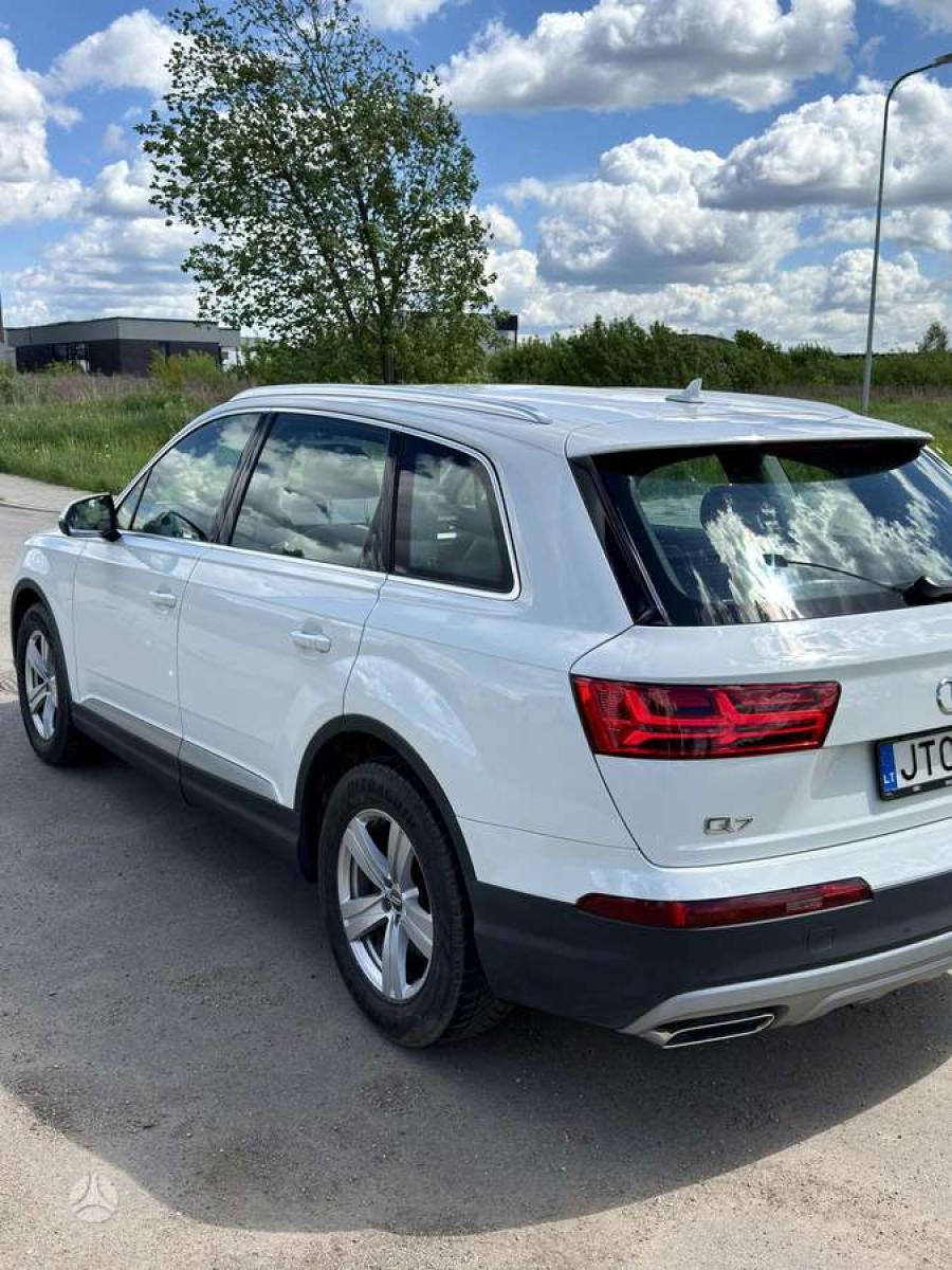 Balts Audi Q7 2017 Kauņa, ar dzinēja tilpumu 2.97 L un nobraukumu 177 tūkst. km par 27000 €, foto 6 vietnē AUTOMOTO.COM.LV