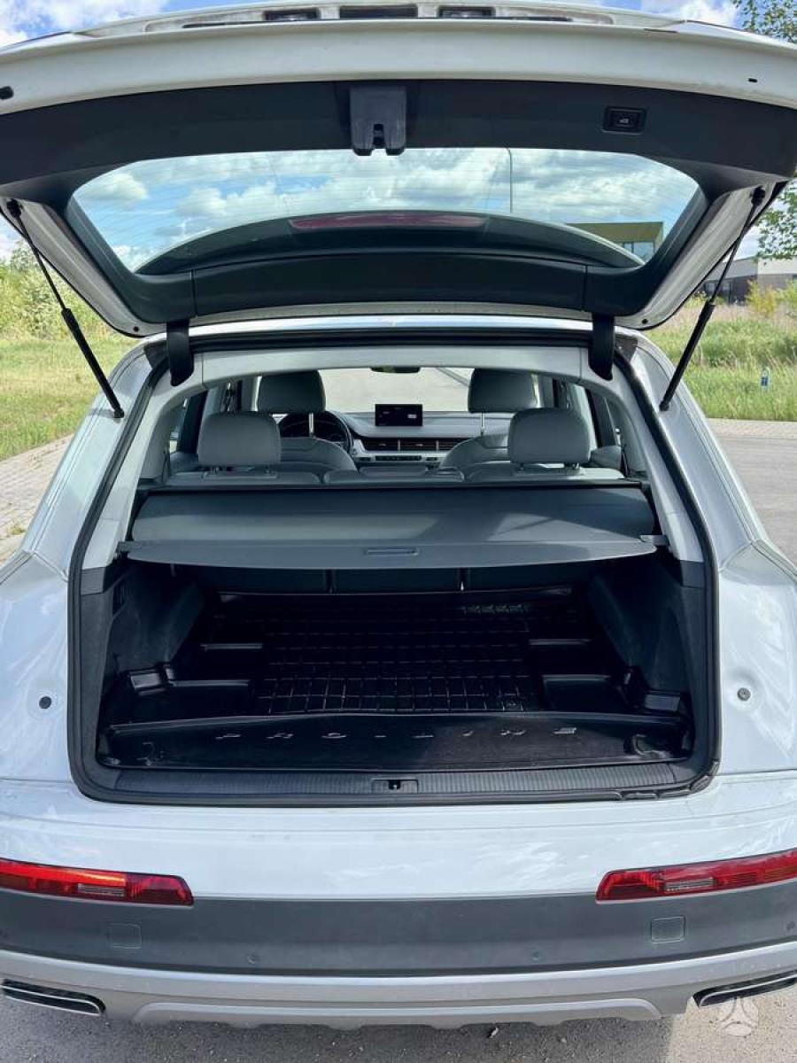 Balts Audi Q7 2017 Kauņa, ar dzinēja tilpumu 2.97 L un nobraukumu 177 tūkst. km par 27000 €, foto 9 vietnē AUTOMOTO.COM.LV