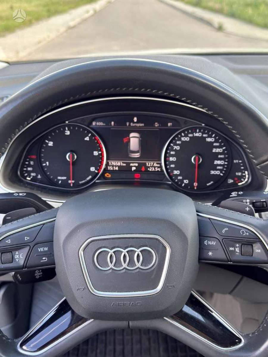 Balts Audi Q7 2017 Kauņa, ar dzinēja tilpumu 2.97 L un nobraukumu 177 tūkst. km par 27000 €, foto 15 vietnē AUTOMOTO.COM.LV