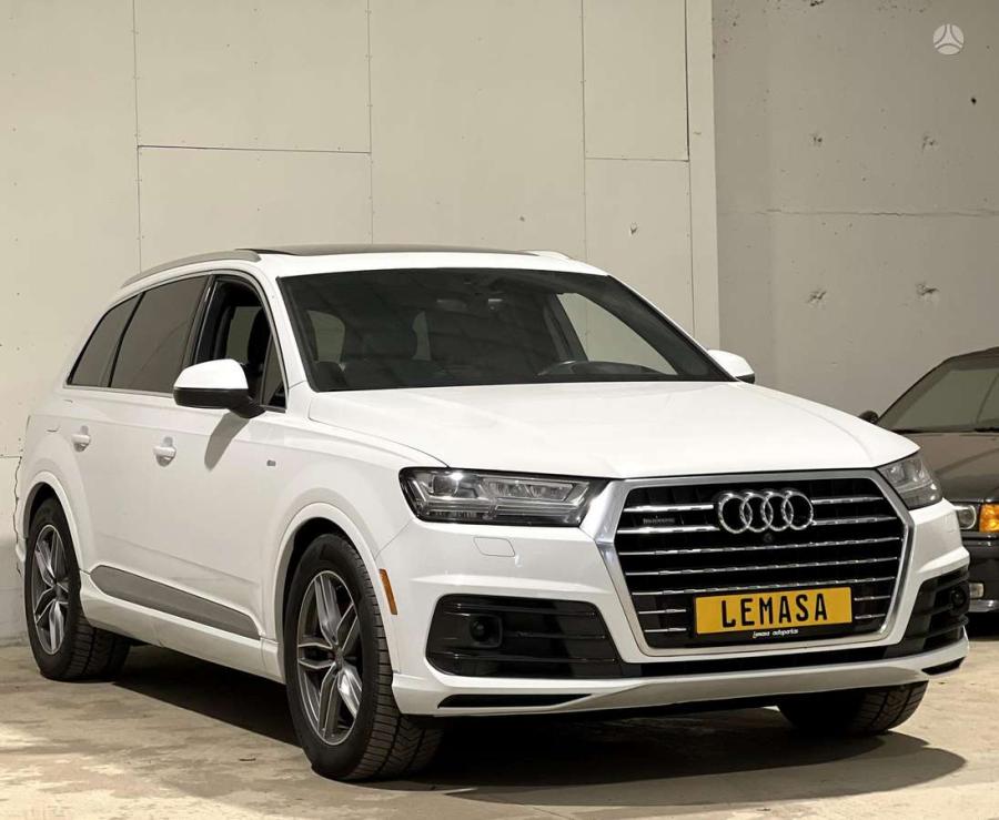 Balts Audi Q7 2017 Klaipėda, ar dzinēja tilpumu 3.00 L un nobraukumu 174 tūkst. km par 21999 €, foto 6 vietnē AUTOMOTO.COM.LV