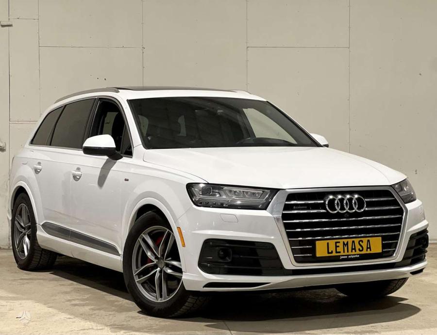Balts Audi Q7 2017 Klaipėda, ar dzinēja tilpumu 3.00 L un nobraukumu 174 tūkst. km par 21999 €, foto 15 vietnē AUTOMOTO.COM.LV