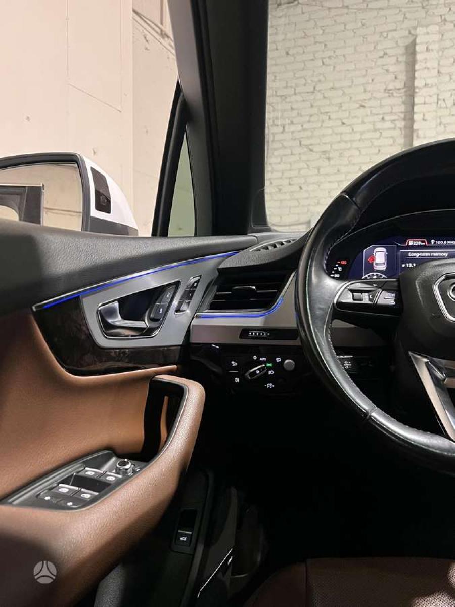 Balts Audi Q7 2017 Klaipėda, ar dzinēja tilpumu 3.00 L un nobraukumu 174 tūkst. km par 21999 €, foto 37 vietnē AUTOMOTO.COM.LV