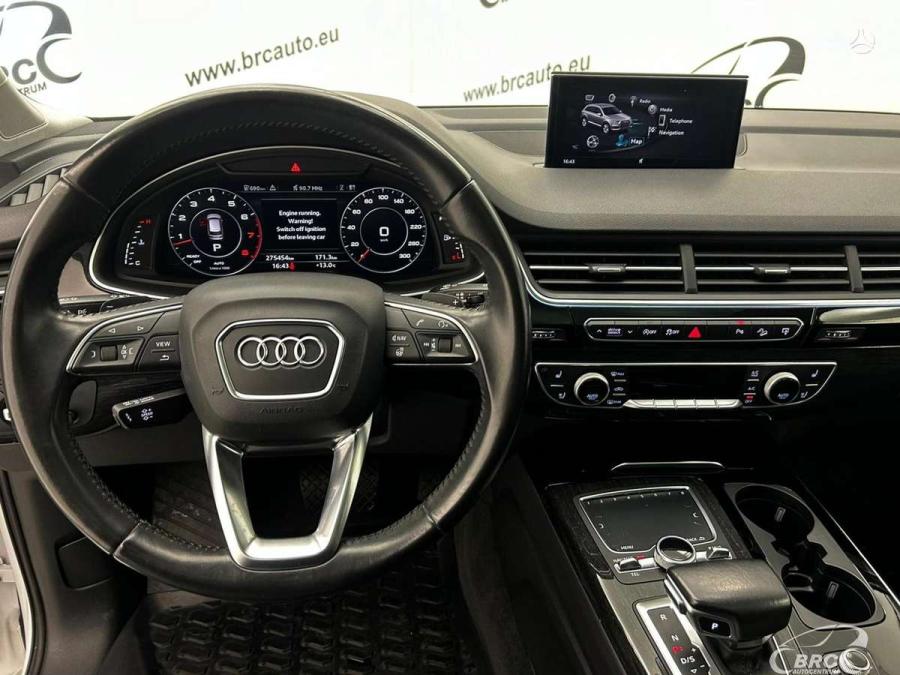 Balts Audi Q7 2017 Viļņa, ar dzinēja tilpumu 3.00 L un nobraukumu 275 tūkst. km par 19900 €, foto 16 vietnē AUTOMOTO.COM.LV