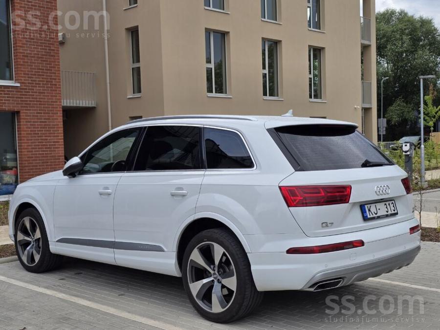 Balts Audi Q7 2017 Rīga, ar dzinēja tilpumu 3.00 L un nobraukumu 197 tūkst. km par 24900 €, foto 5 vietnē AUTOMOTO.COM.LV