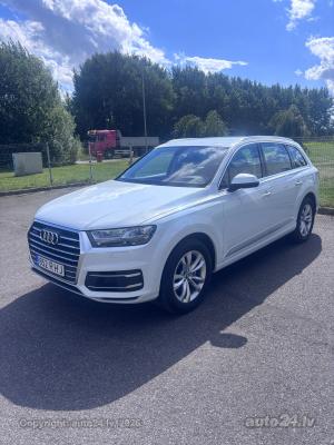 Balts Audi Q7 2017 Tallina, ar dzinēja tilpumu 3.00 L un nobraukumu 165 tūkst. km par 30400 €, foto  vietnē AUTOMOTO.COM.LV
