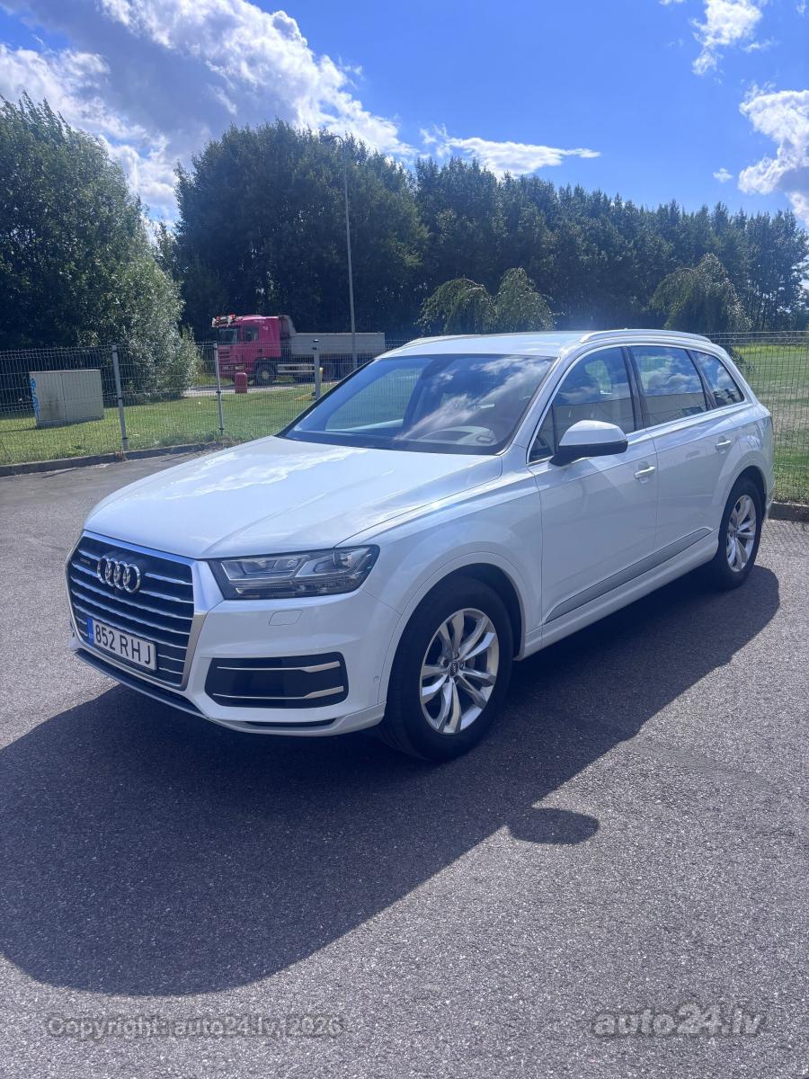 Balts Audi Q7 2017 Tallina, ar dzinēja tilpumu 3.00 L un nobraukumu 165 tūkst. km par 30400 €, foto 1 vietnē AUTOMOTO.COM.LV
