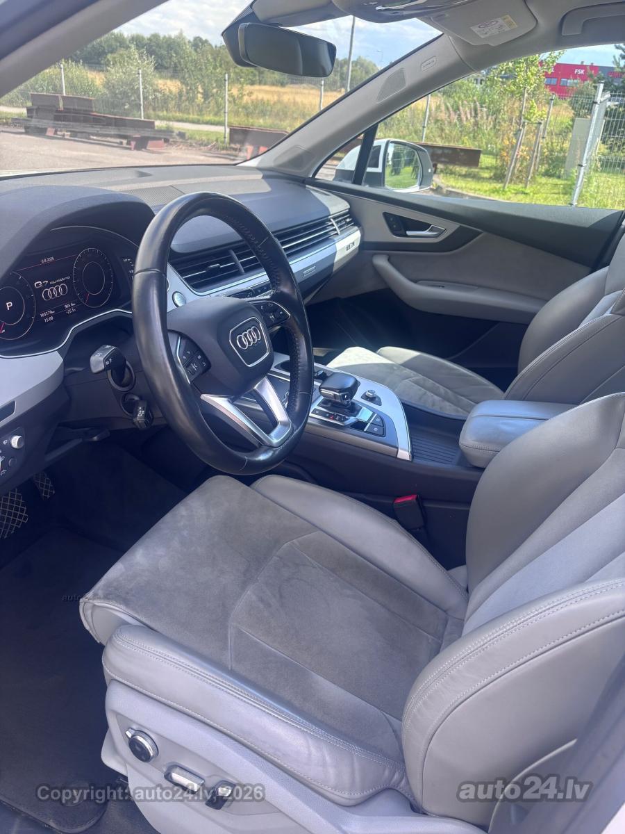 Balts Audi Q7 2017 Tallina, ar dzinēja tilpumu 3.00 L un nobraukumu 165 tūkst. km par 30400 €, foto 6 vietnē AUTOMOTO.COM.LV