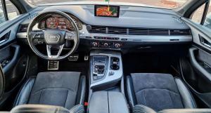 White Audi Q7 2017 in Mazeikiai, with an engine capacity of 2.97 L and mileage of 356 thousand km for 19999 €, photo 13 on AUTOMOTO.COM.LV