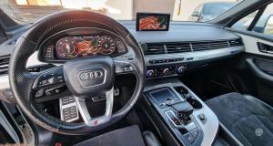 White Audi Q7 2017 in Mazeikiai, with an engine capacity of 2.97 L and mileage of 356 thousand km for 19999 €, photo 14 on AUTOMOTO.COM.LV
