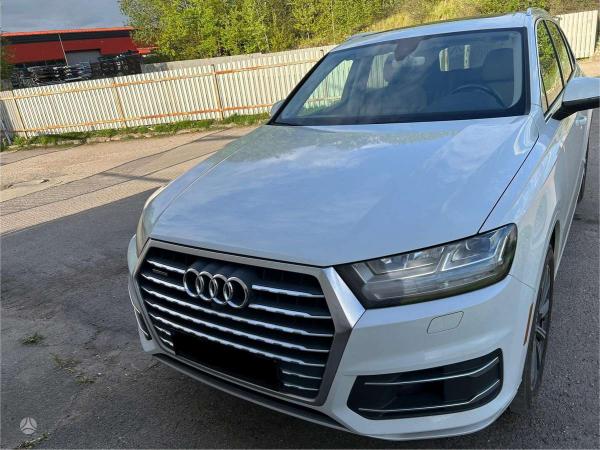 Белый Ауди Ку 7 2017 в Каунас, объемом двигателя 3.00 л и пробегом 285 тыс. км за 19600 €, фото 2 на AUTOMOTO.COM.LV