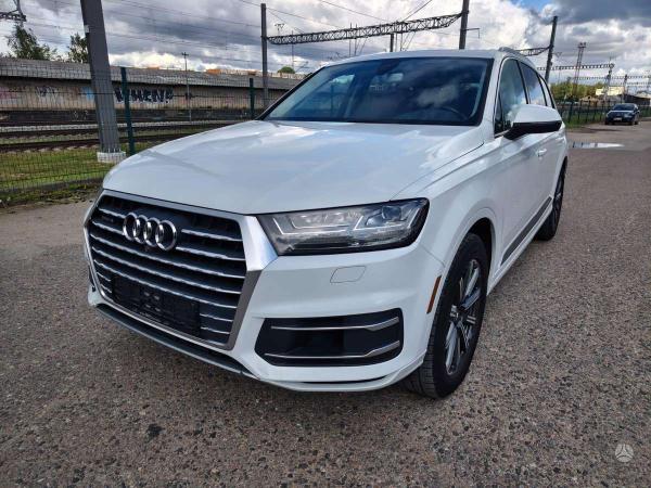 Balts Audi Q7 2017 Šauļi, ar dzinēja tilpumu 3.00 L un nobraukumu 270 tūkst. km par 18500 €, foto 1 vietnē AUTOMOTO.COM.LV