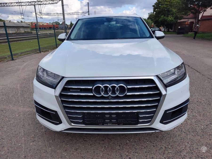 Balts Audi Q7 2017 Šauļi, ar dzinēja tilpumu 3.00 L un nobraukumu 270 tūkst. km par 18500 €, foto 9 vietnē AUTOMOTO.COM.LV