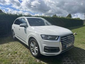 Balts Audi Q7 2017 Viļņa, ar dzinēja tilpumu 3.00 L un nobraukumu 154 tūkst. km par 19500 €, foto  vietnē AUTOMOTO.COM.LV