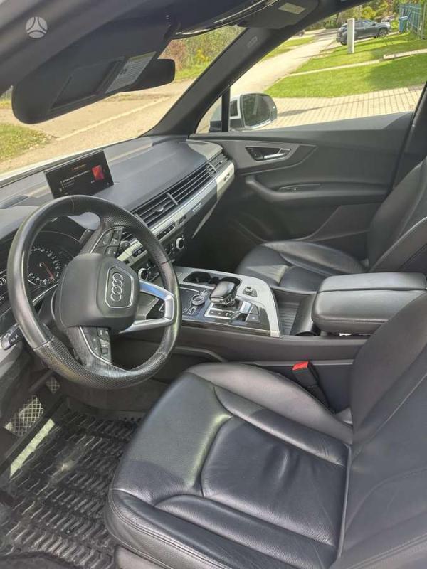 Balts Audi Q7 2017 Viļņa, ar dzinēja tilpumu 3.00 L un nobraukumu 154 tūkst. km par 19500 €, foto 6 vietnē AUTOMOTO.COM.LV