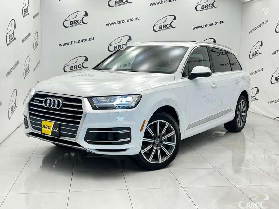 Balts Audi Q7 2017 Viļņa, ar dzinēja tilpumu 3.00 L un nobraukumu 250 tūkst. km par 20900 €, foto 1 vietnē AUTOMOTO.COM.LV
