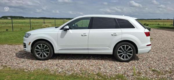White Audi Q7 2017 in Klaipeda, with an engine capacity of 3.00 L and mileage of 200 thousand km for 17499 €, photo 6 on AUTOMOTO.COM.LV