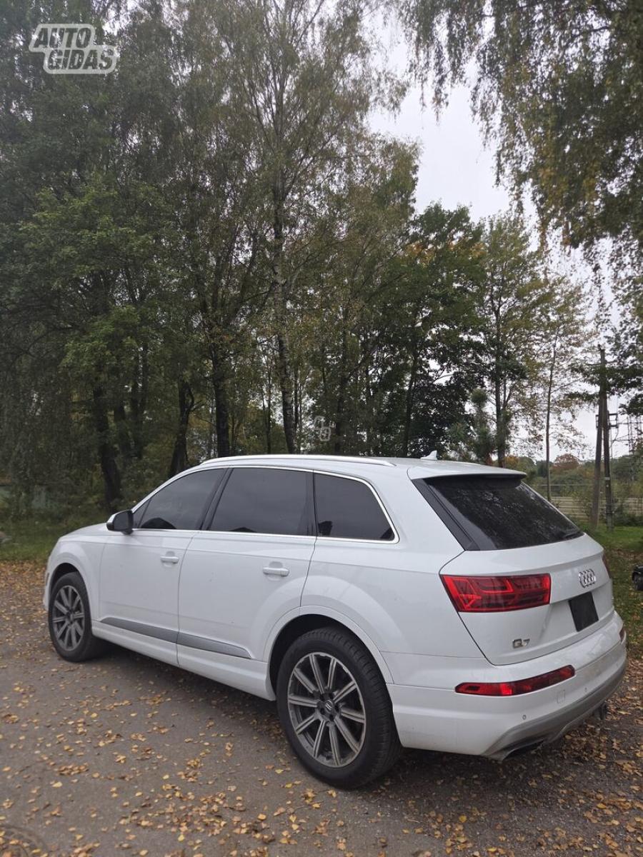 Balts Audi Q7 2017 Viļņa, ar dzinēja tilpumu 3.00 L un nobraukumu 230 tūkst. km par 10900 €, foto 1 vietnē AUTOMOTO.COM.LV