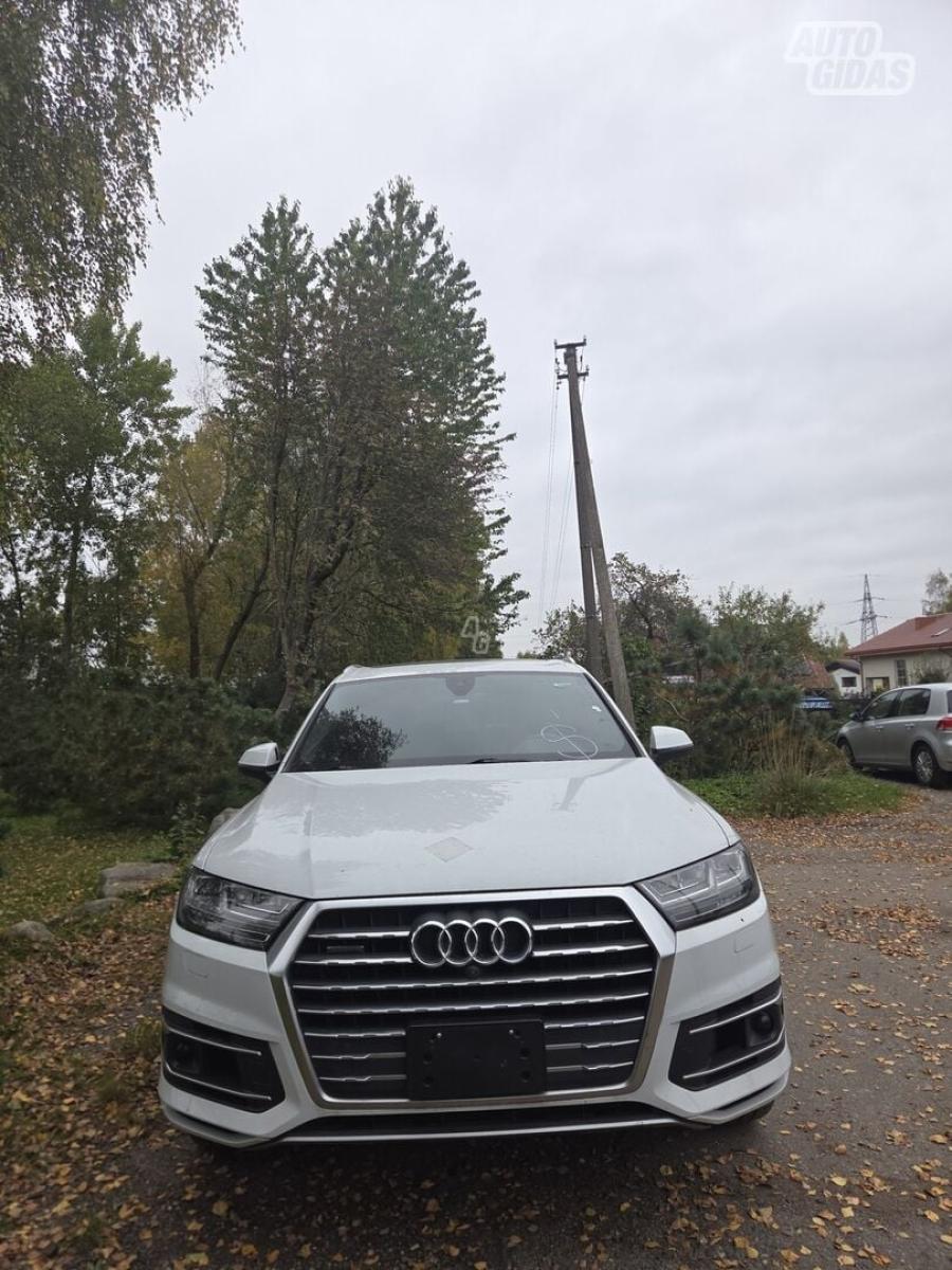 Balts Audi Q7 2017 Viļņa, ar dzinēja tilpumu 3.00 L un nobraukumu 230 tūkst. km par 10900 €, foto 5 vietnē AUTOMOTO.COM.LV
