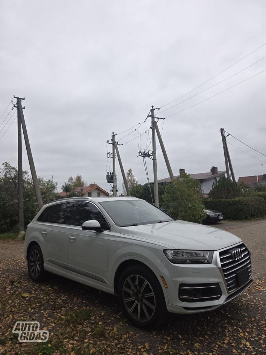Balts Audi Q7 2017 Viļņa, ar dzinēja tilpumu 3.00 L un nobraukumu 230 tūkst. km par 10900 €, foto 6 vietnē AUTOMOTO.COM.LV