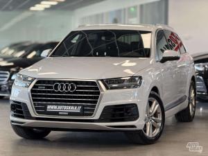 White Audi Q7 2018 in Klaipeda, with an engine capacity of 3.00 L and mileage of 150 thousand km for 32900 €, photo 9 on AUTOMOTO.COM.LV
