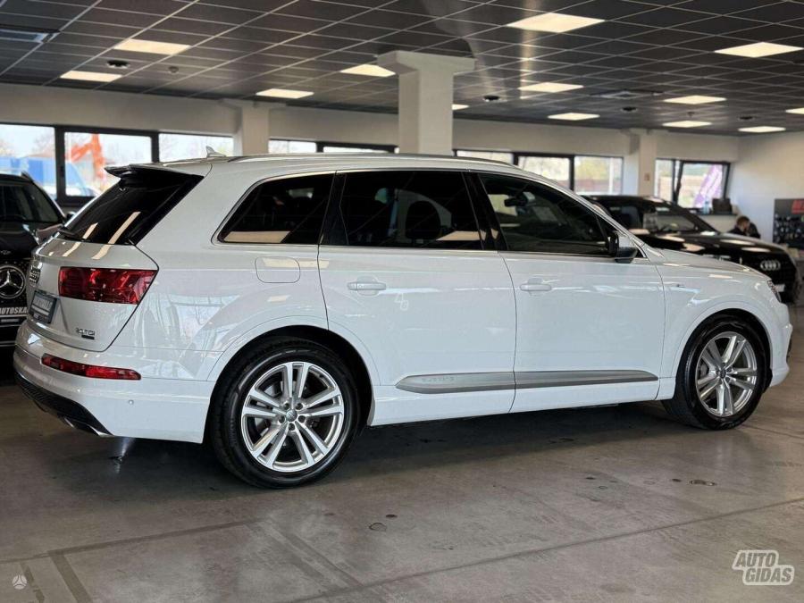 White Audi Q7 2018 in Klaipeda, with an engine capacity of 3.00 L and mileage of 150 thousand km for 32900 €, photo 15 on AUTOMOTO.COM.LV