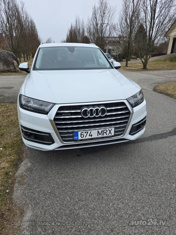 Balts Audi Q7 2018 Tallina, ar dzinēja tilpumu 3.00 L un nobraukumu 186 tūkst. km par 29900 €, foto 1 vietnē AUTOMOTO.COM.LV